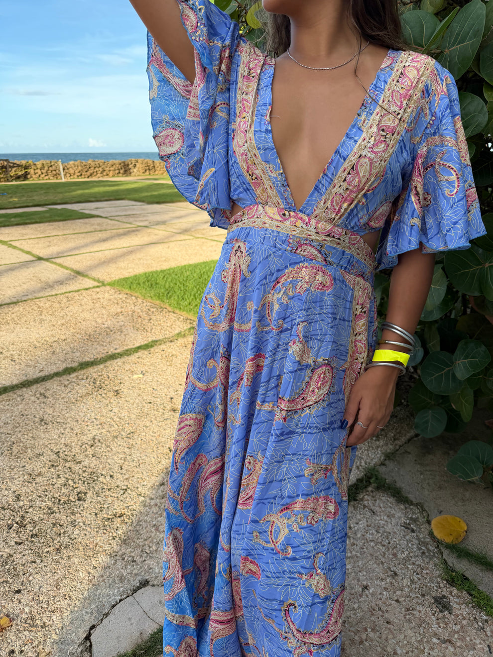 Boho Glam Sky Dress – VIBRA